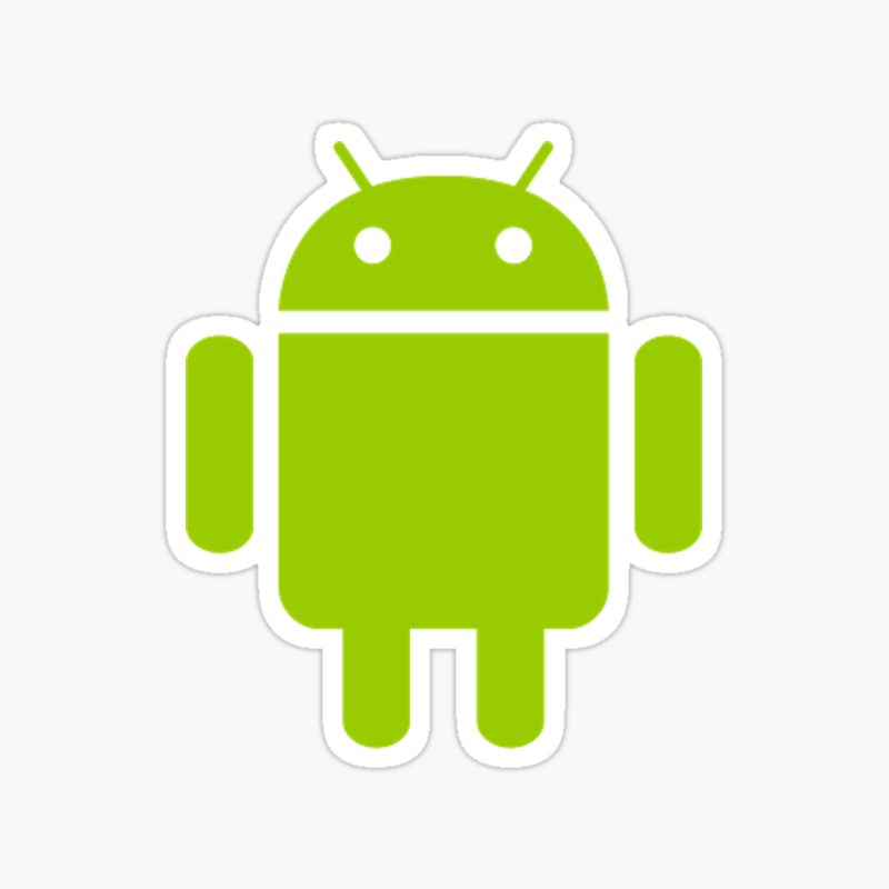Buy Android roboto icon sticker Online at Best Prices in India ...