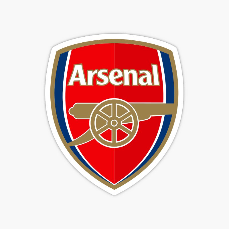 Buy Arsenal Football Club sticker Online at Best Prices in India ...