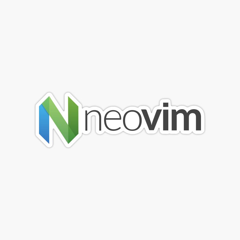 Buy Neovim sticker Online at Best Prices in India - Sticker Press