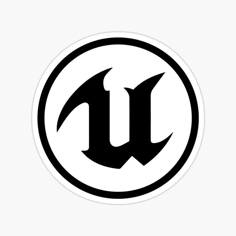 Buy Unreal Engine icon sticker Online at Best Prices in India - Sticker ...