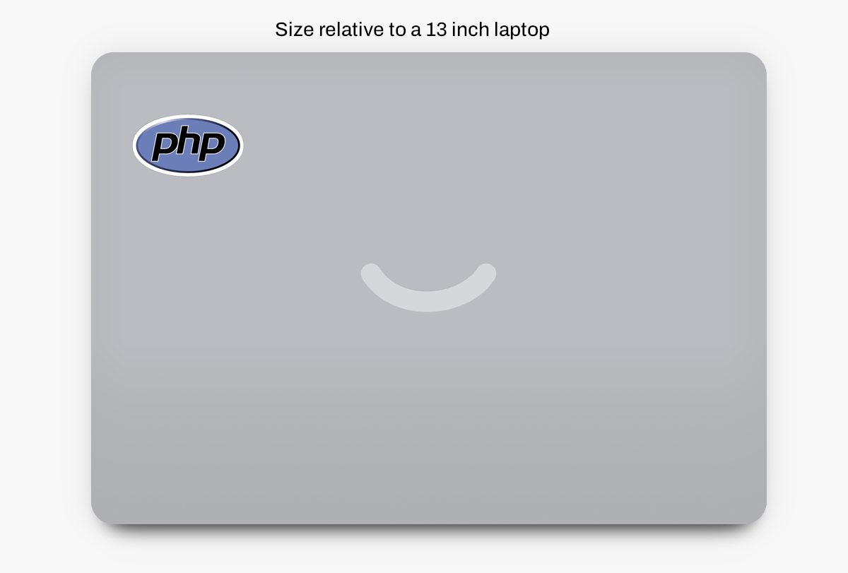 Buy PHP programming language logo sticker Online at Best Prices in ...