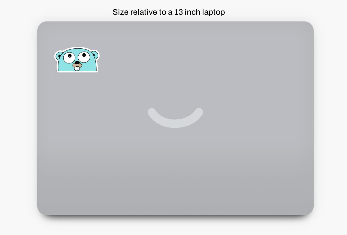 Buy Golang Gopher mascot sticker Online at Best Prices in India ...