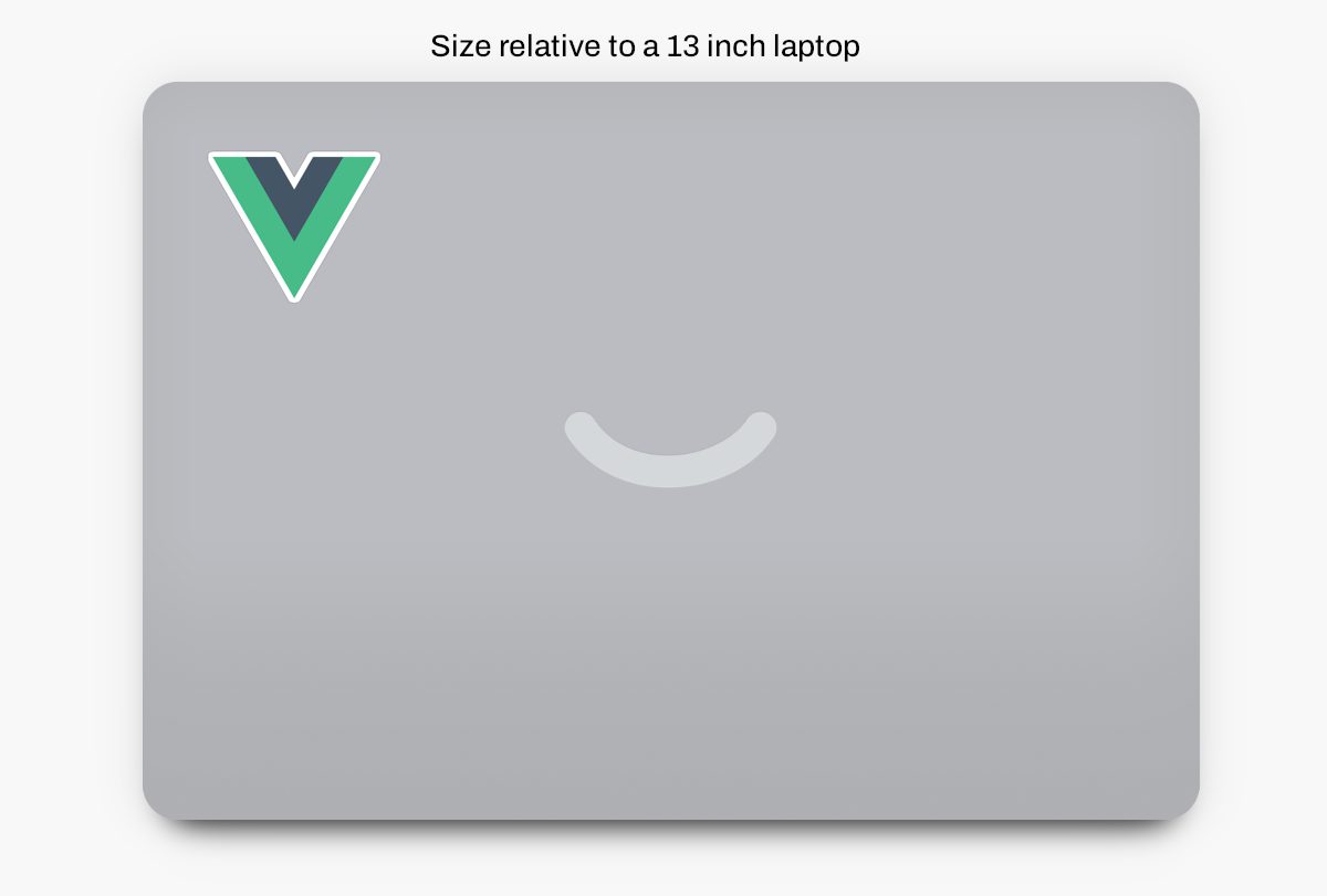 Buy Vue JS logo sticker Online at Best Prices in India - Sticker Press