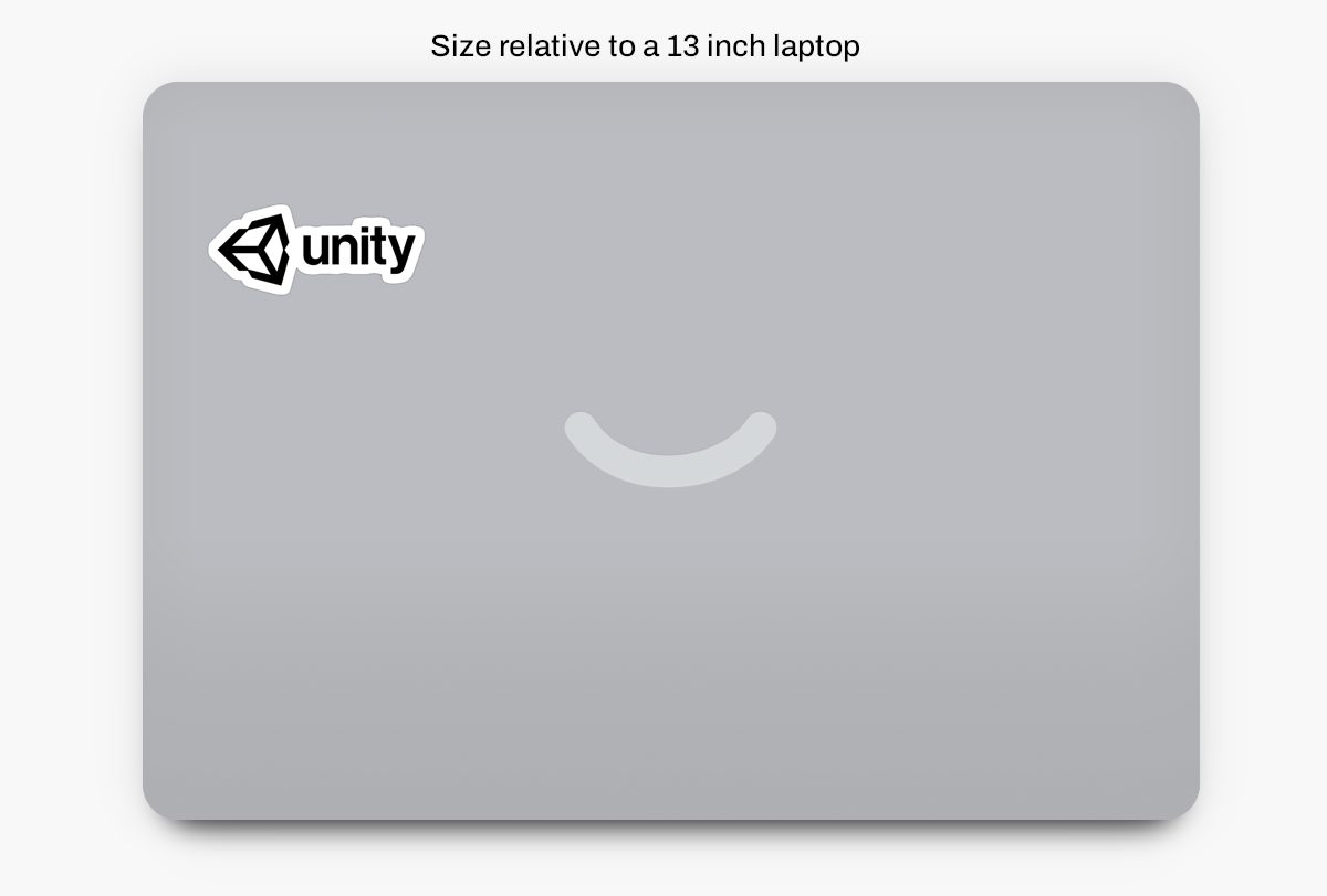 Buy Unity Game Engine logo sticker Online at Best Prices in India ...