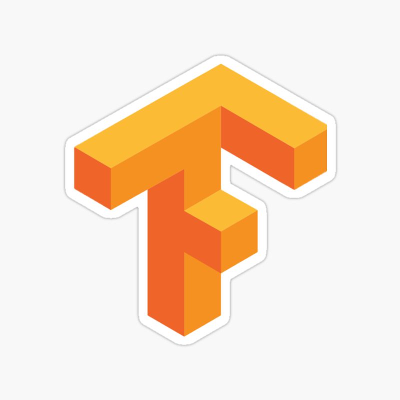 Buy Tensorflow Icon sticker Online at Best Prices in India - Sticker Press