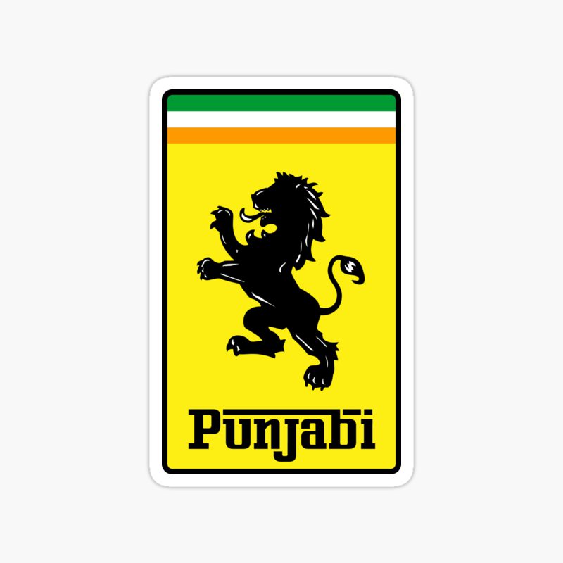 Buy Punjabi sticker Online at Best Prices in India - Sticker Press