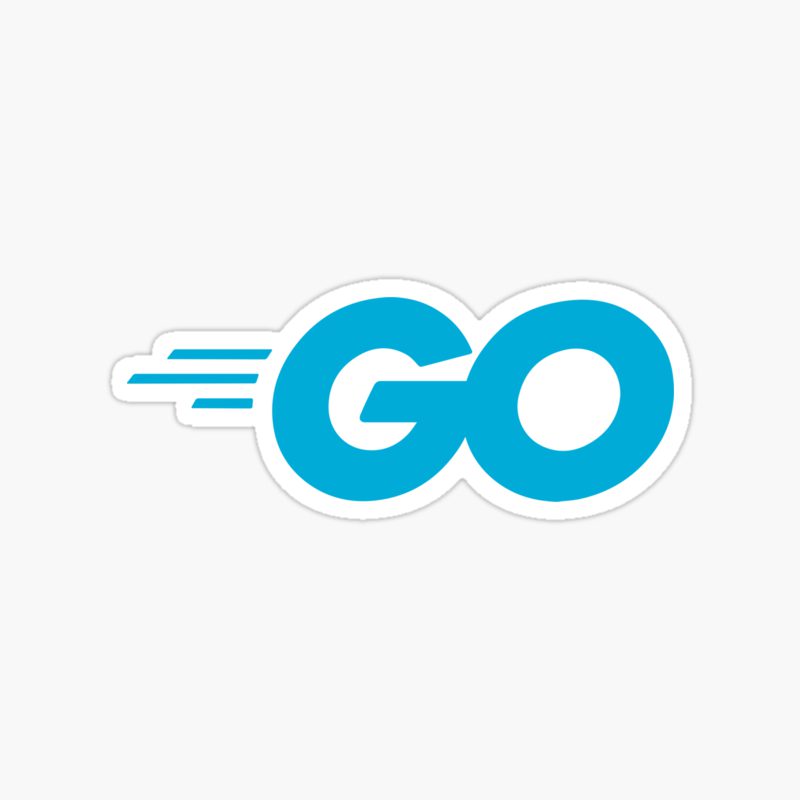 Buy Go programming language logo sticker Online at Best Prices in India ...