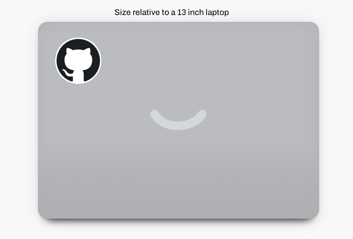 Buy Github logo sticker Online at Best Prices in India - Sticker Press